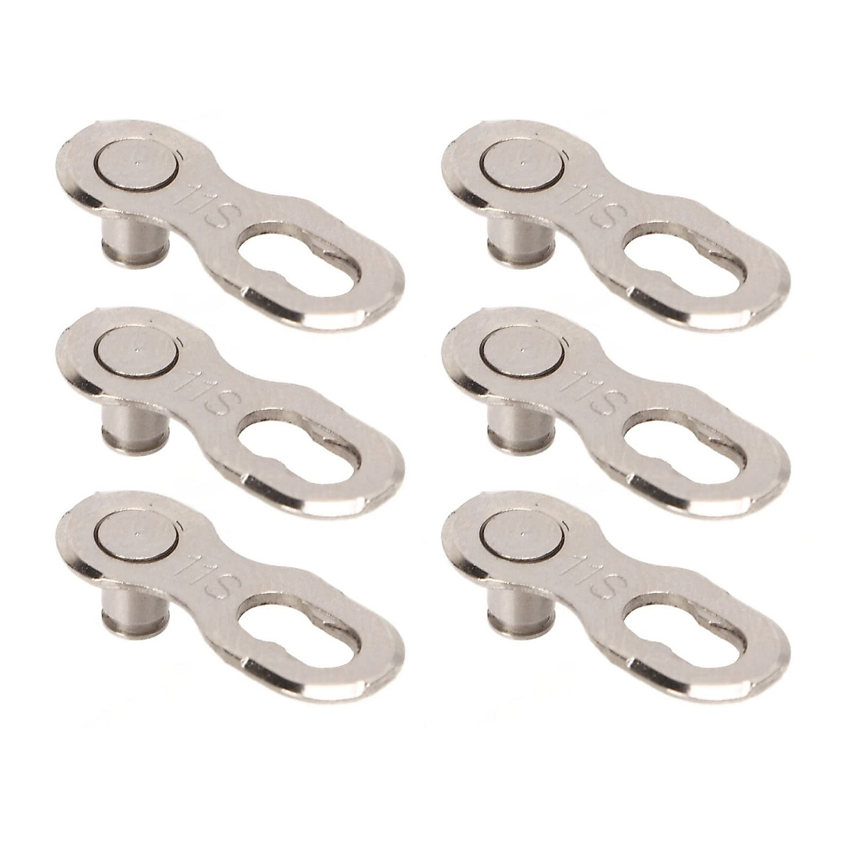 Bike Missing Chain Link, Bike Repair Kit 10 Pairs Of 11 Speeds Reusable Silver Bike Msising Chain Link Manganese Steel Bike Quick Release Bike Chain Link Connector Used For Mountain Biking Road Bikes