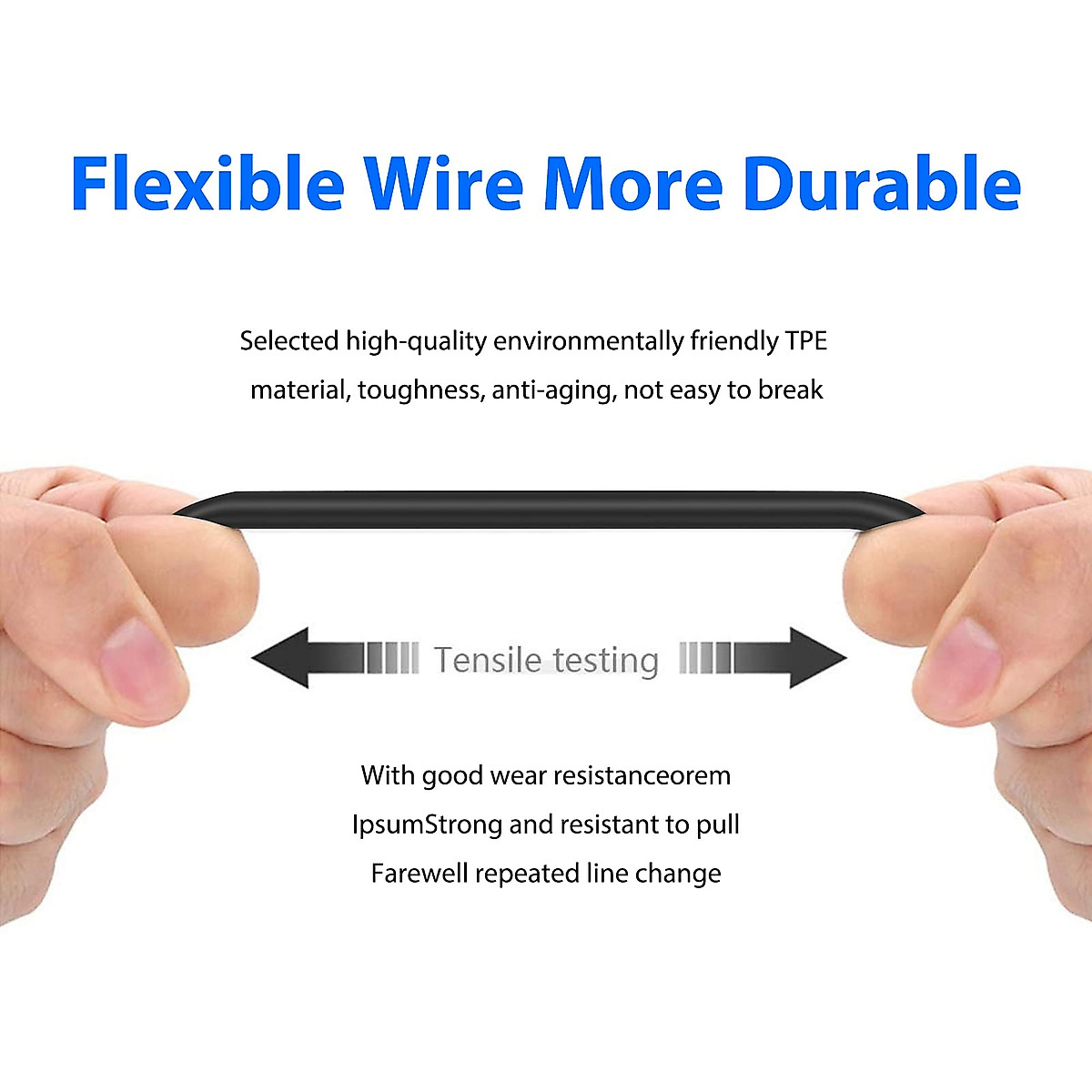 Replacement USB C Wall Charger Charging Cable Cord for Marshall Stockwell II, Marshall Emberton ii, Marshall Major IV, Motif, Minor III, Mode II Headphone, Zamkol ZK106 ZK306 ZK606 Pro, W-King Speaker