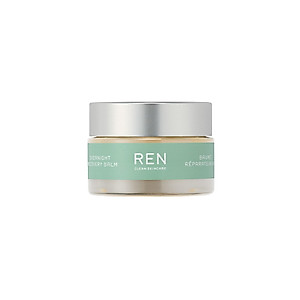 REN Clean Skincare - Evercalm™ Mini Overnight Recovery Balm - Skin Barrier Repairing In-Sleep Face Balm for Dry, Damaged & Sensitive Skin, Cruelty-Free, 0.5 fl oz