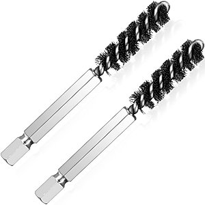 YUAAO Golf Clubs Head Hosel Brush, 2 Pieces, Silver
