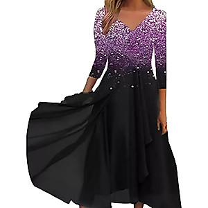 Fall Dresses for Women 2023 Wedding Guest Dress Women wrap Hem maxies for Women Dress Fall Maxi Dress Vestidos de Mujer rojos Cortos Shirt Dress Tiered Women Dresses Cheap Dark Purple Dress for