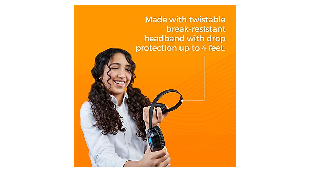 Gumdrop DropTech USB Headphones for K-12 | Rugged & Reliable Learning Gear