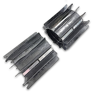 EGO Power+ Parts Rubber Sweeper Replacement Kit for RBA2100 21" Rubber Broom Attachment - BBA2100 Bristle Brush to RBA2100 Rubber Broom Conversion Kit