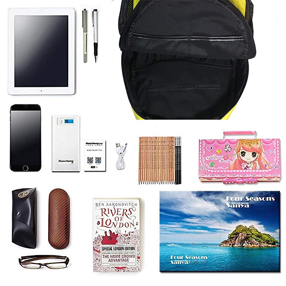 Kcldeci Red Blue Fire Dragon School Laptop Backpack Galaxy Teens Girls Boys Kids School Bags Bookbag, Monster Animal Water Resistant College Travel Computer Notebooks Daypack for Men Women