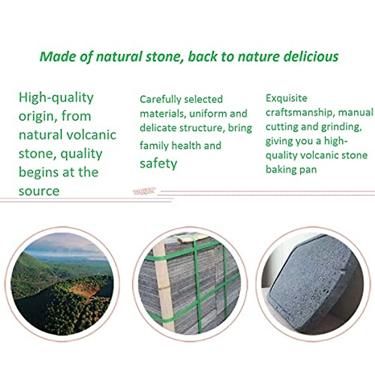 Lava Grill Steak Lava Stone,Lava Hot Stone,Grilling Stone,Tabletop Grill Cooking Stone,11.8x7.9 x1in Steak Lava Stone Stone Grilling Plate for Oven and Barbecue Cooking Meat,Fish,Vegetable and Pizza