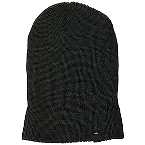 RVCA mens Knit Beanie Hat, Rvca Beanie/Black, One Size US