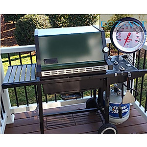 DOZYANT 9815 Accurate Grill Thermometer Replacement 62538 for Weber Genesis Silver B/C, Genesis Gold B/C, Genesis 1000-5500 Series, Temperature Gauge with a 5" Probe, Thermostat for Weber Gas Grill