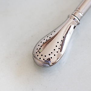 Circle of Drink - Energy Cup Yerba Mate Kit - Double Wall - Includes Stainless Steel Bombilla and Cleaning Brush - 8oz, 50g Capacity (TAN)