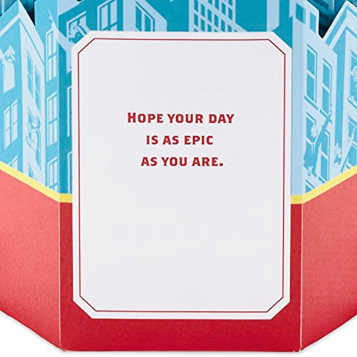 Hallmark Paper Wonder Superman Pop Up Father's Day or Birthday Card with Music (Plays Superman Theme)