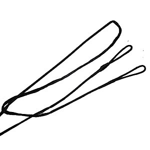 B-50 Dacron Replacement RECURVE Bowstring - 12 Strand Bow String for Bows UP to 35 LBS. - Actual String Length in INCHES - by Traditional Gear Archery Products (Multiple Sizes) (49" Actual Length)