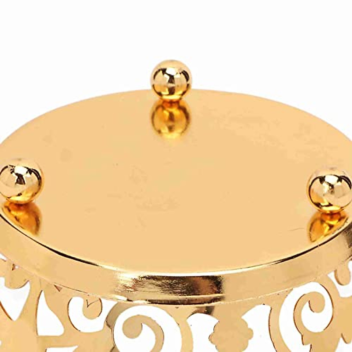 Kitchen Countertop Tray Gold Serving Bowl Turkish Serving Tray Gold Cupcake Stand Snacks Serving Tray for Cupcake Display Birthday Party Dessert Wedding