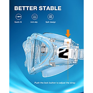 ZIONOR Swim Goggles, G1 SE Swimming Goggles Anti-fog for Adult Men Women