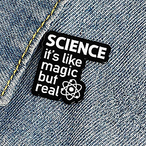 Enamel Pin Lapel Decoration Brooch Metal Cute Small for Men Women Boy Girl Science