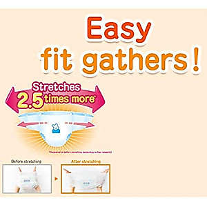 Pull Up Pants Size XL (27-38 lbs) 38 Counts, Safe Materials, Parallel Import Product, Made in Japan, Soft for Tummy
