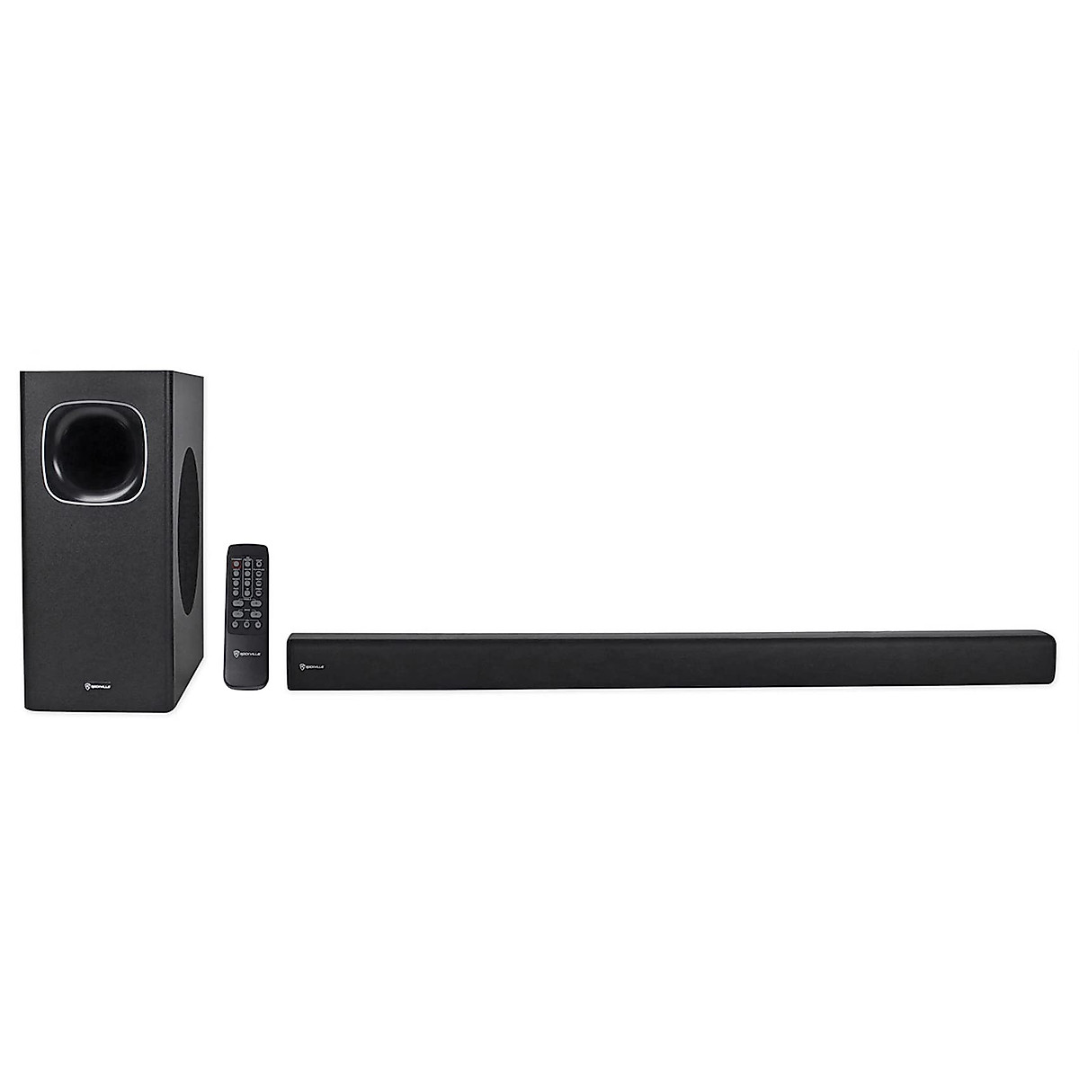 Rockville (1) ROCKBAR 40" 400w Soundbar w/Wireless Subwoofer/Bluetooth/HDMI/Optical Bundle with (1) Rockville Mini WiFi Music Player Wireless Audio Streaming Multiroom Stereo Receiver (2 Items)