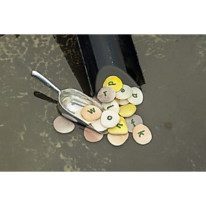 Yellow Door YD-10 Alphabet Pebbles - Lowercase, Kindergarten Grade to 3 Grade, 5" H, 3" L, 3" W