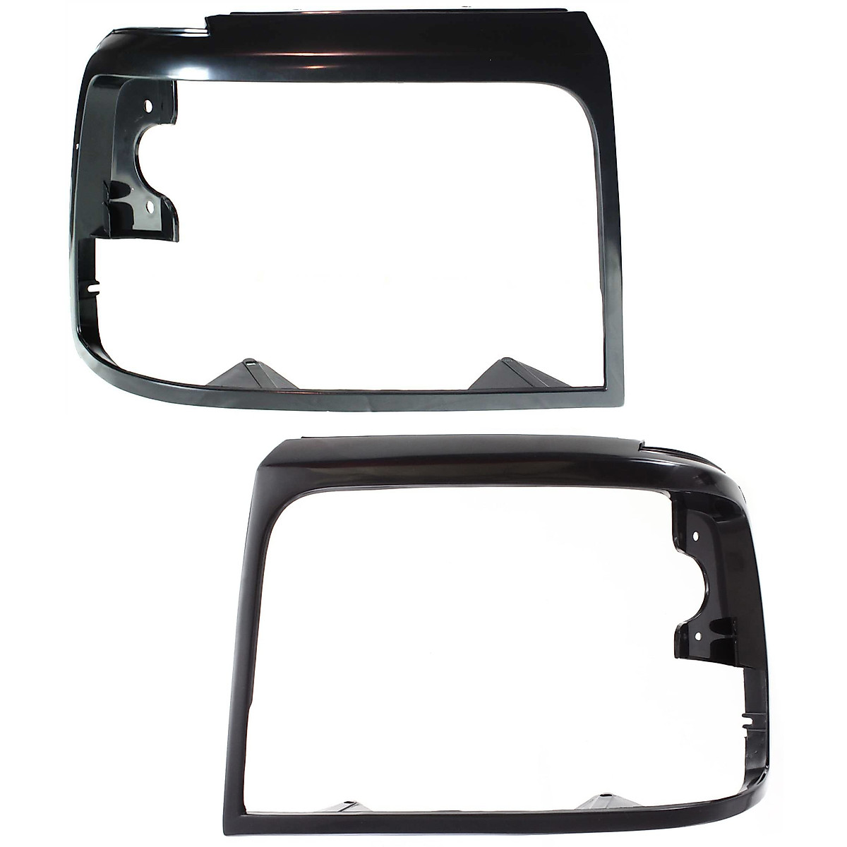 Evan Fischer Headlight Door Set Compatible With 1992-1997 Ford F-150, Fits 1992-1997 F-350, Fits 1992-1996 Bronco, FO2513135 FO2512131 Driver and Passenger Side