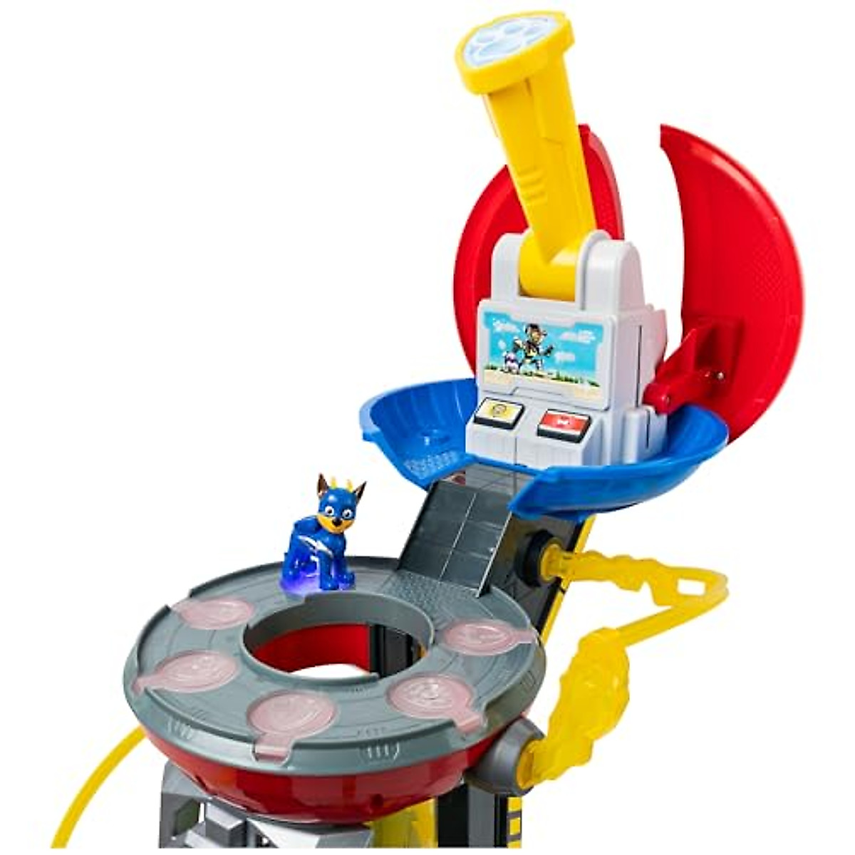 Cool Maker Paw Patrol, Mighty Pups Super Paws Lookout Tower Playset with Lights and Sounds, Toy for Ages 3 and Up