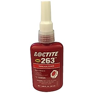 Loctite 1330585 263 Thread Locker, 50 mL