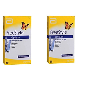 ABT Inc Optiums Test Strips 100 Strips