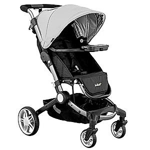 Larktale Coast Lightweight and Compact Foldable Stroller for Babies, Toddlers Nightcliff Stone