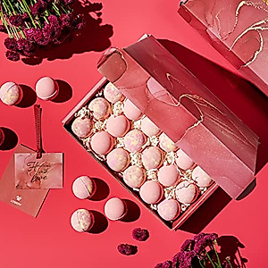 Birthday Gifts for Adults, Bath Bombs for Women, 30pc Bubble Bath Bombs for Women and Men with Shea & Coco Butter Dry Skin Moisturize, Christmas and Birthday Handmade Spa Bath Bomb Gifts