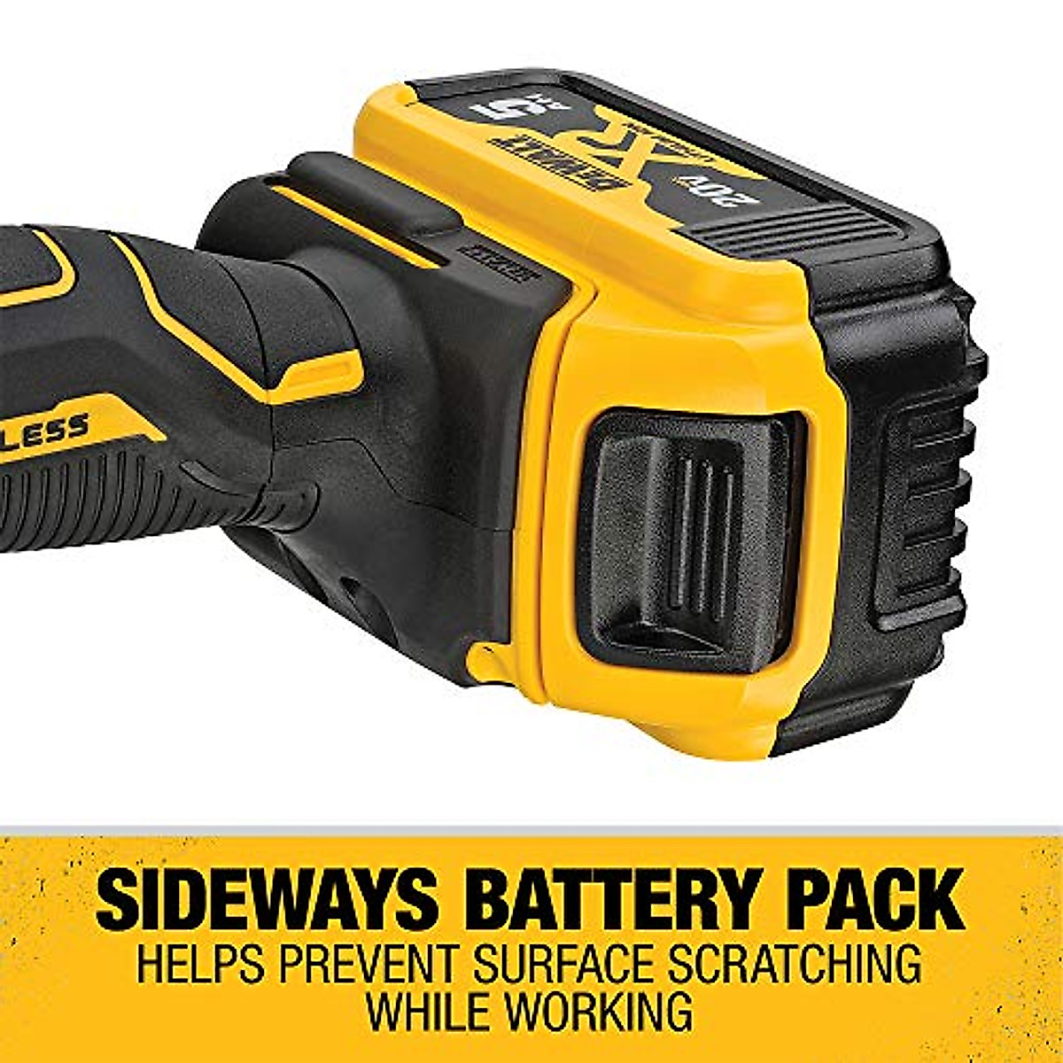 DEWALT 20V MAX* XR Cordless Polisher Kit, Rotary, Variable Speed, 7-Inch, 180 mm (DCM849P2)