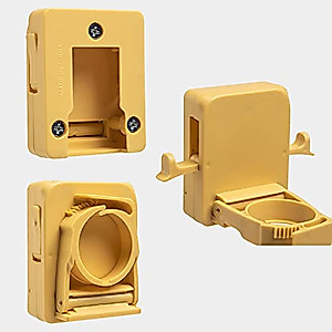 jomgeroz Shower Gel Holder Gifts for Friends Relatives Colleagues Neighbors Presents for Christmas Thanksgiving and Other Holiday Shower Gel Rack Hook Bracket White Yellow