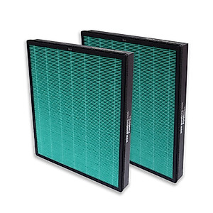 PUREBURG Airmega 250/250S True HEPA Replacement Filter Compatible with Coway Airmega 250/250S (AP-1720H/AP-1720G) MAX2 Air Purifiers,H13 3-Stage Filtration,2-Pack