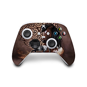 Head Case Designs Officially Licensed Brigid Ashwood Horse Art Mix Vinyl Sticker Gaming Skin Decal Cover Compatible with Xbox Series S Console and Controller Bundle