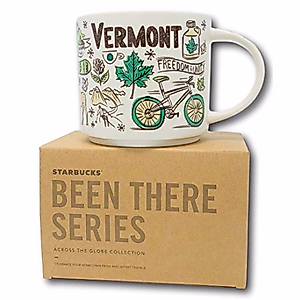 Starbucks Vermont Mug Been There Series Across the Globe Collection 14 oz