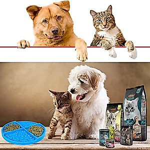 Dog Lick Treat mat Dog Slow Feeder Dog Licking Mat Pet Calming Mat Anxiety Relief Dog Cat Training Lick Wet Food Mat Perfect for Food Mat for Dogs