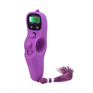 Handheld Mechanical Number Counter LED Electronic Handheld Tally Counter for Golf Counting Lap Knitting Baseball Stress Ball