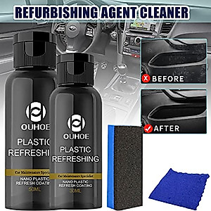 Eishi Automotive Interior Cleaning Agent Car Parts Refurbish Agent Multi-Functional Car Cleaning Retreading Plastic Revitalizing Coating for Car