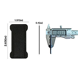 WUOJI - Finger Strap Phone Holder - Ultra Thin Anti-Slip Universal Cell Phone Grips Band Holder for Back of Phone - 2Pack(Black)