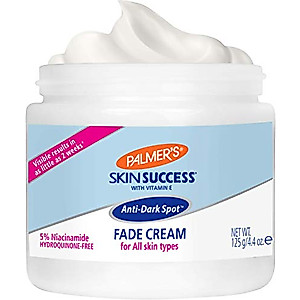Palmer's Skin Success Anti-Dark Spot Fade Cream with Vitamin E and Niacinamide, Helps Reduce Dark Spots and Age Spots, Face Cream for All Skin Types, 4.4 Ounce