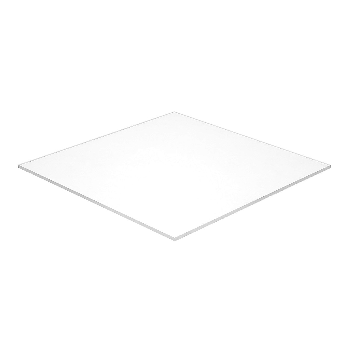 Falken Design Clear Acrylic Sheet - 20" x 16" x 1/16", Thick Clear Plexiglass Plastic Sheet for DIY Home Decor, Painting, Craft Projects, Signage - Durable Material for Versatile Applications