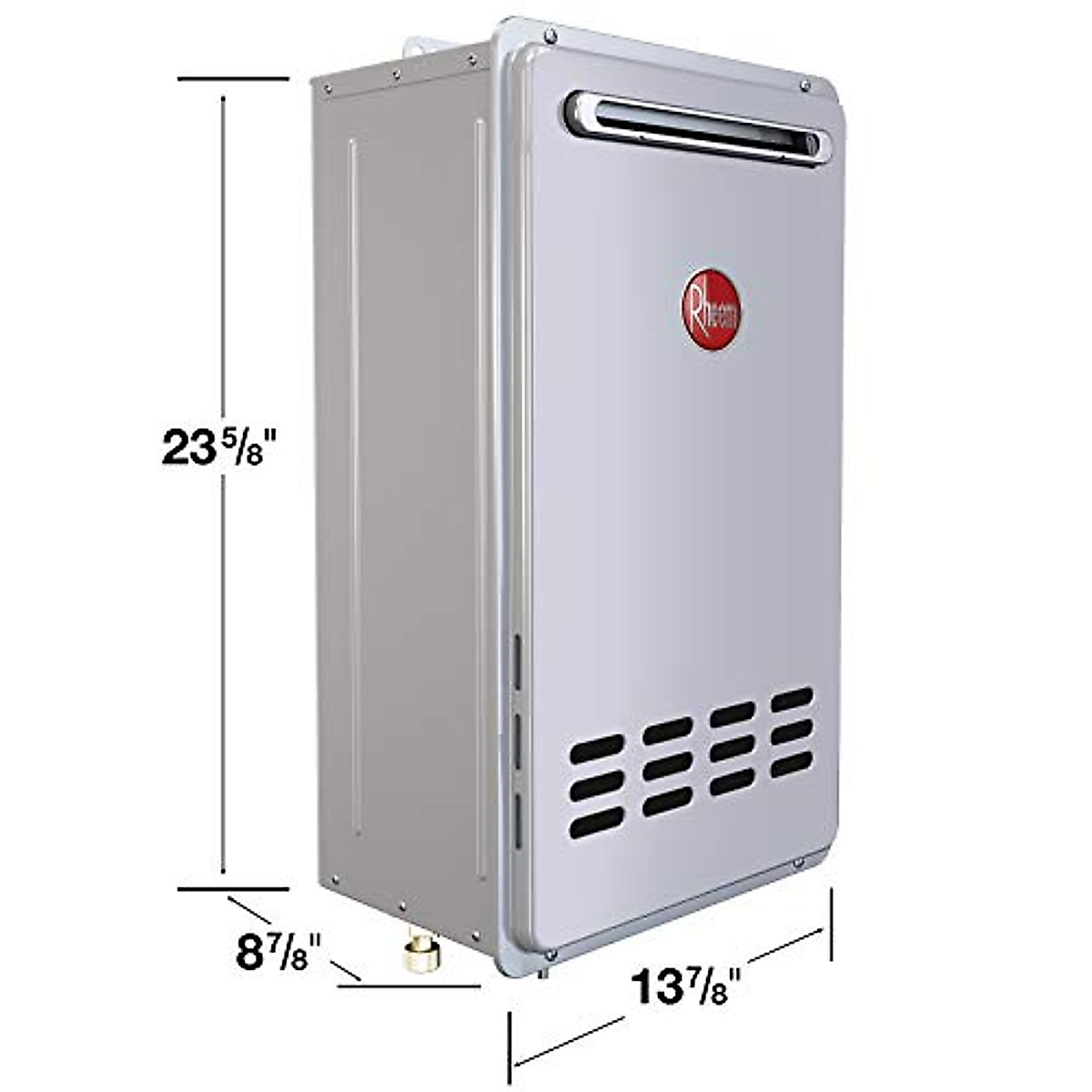 Rheem Mid-Efficiency 8.4 GPM Outdoor Liquid Propane Tankless Water Heater