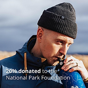 Helping Hydros National Parks Water Bottle with Straw Lid | 32 oz Engraved Stainless Steel Insulated with Strap | National Parks Themed