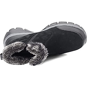 Skechers Women's Easy Going-Girl Crush Ankle Boot, Black, 10