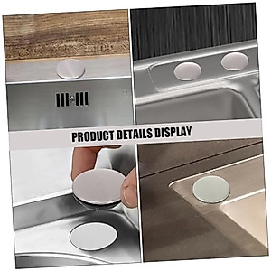 WHAMVOX 2pcs Kitchen Hole Plug Bath Tap Hole Cover Faucet Hole Caps Tap Hole Stopper Sink Hole Stopper Bathroom Sink Cover Sink Sprayer Hole Cover Kitchen Sink Plugs for Holes Plastic