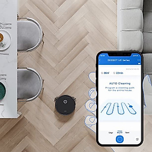 ECOVACS DEEBOT OZMO 950 2-in-1 Robot Vacuum Cleaner & Mop with Smart Navi 3.0 Technology, Up to 3 Hours of Runtime, Multi-Floor Mapping, 3 Levels of Suction Power, and Hard Floors & Carpets (Renewed)