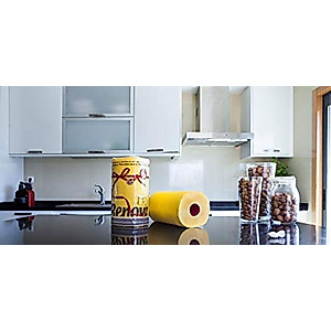 Renova 2 Ply Double Faced Red Label Paper Kitchen Towel, Yellow