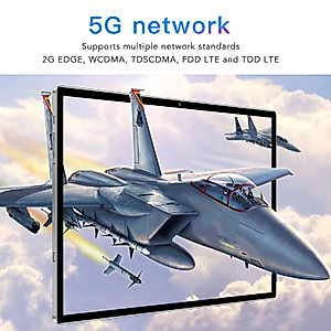 Jectse 10.1 Inch Tablet, 8GB RAM 128GB ROM Dual SIM Octa Core Tablet Android Tablet with 8MP 13MP Dual Camera, Gaming Tablet Computer for Kids (Grey)