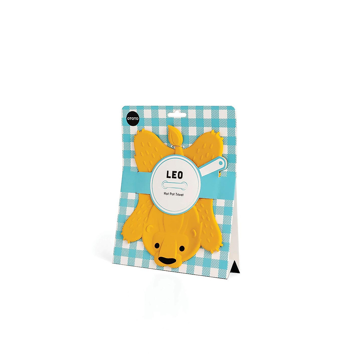 OTOTO Trivet for Kitchen Counter - Hot Pot Holder Trivet for Table - BPA Free Hot Pads for Kitchen Counter - Heat Resistant (Yellow)