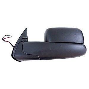 Trail Ridge Towing Mirror Power Heated Textured Black Pair Set for Tacoma New