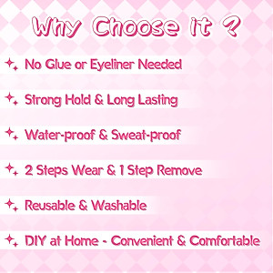 Self Adhesive Eyelashes Lash Clusters DIY Eyelash Extensions 48pcs Self Adhesive Individual Lash Extensions CD Curl Eyelash Clusters Lashes