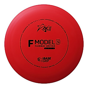 Prodigy Disc Ace Line F Model S Basegrip | Overstable Disc Golf Fairway Driver | Tactile Feel for a Sure Grip | Pinpoint Accuracy and Incredible Control | Colors May Vary (160-169g)