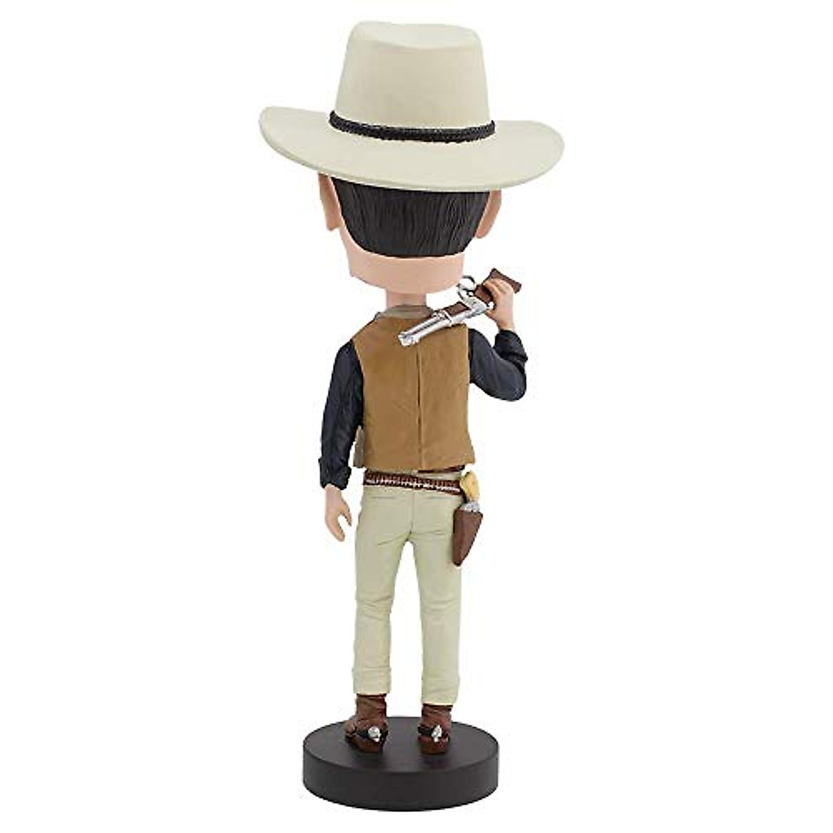 Royal Bobbles John Wayne Cowboy Bobblehead, Premium Polyresin Lifelike Figure, Unique Serial Number, Exquisite Detail