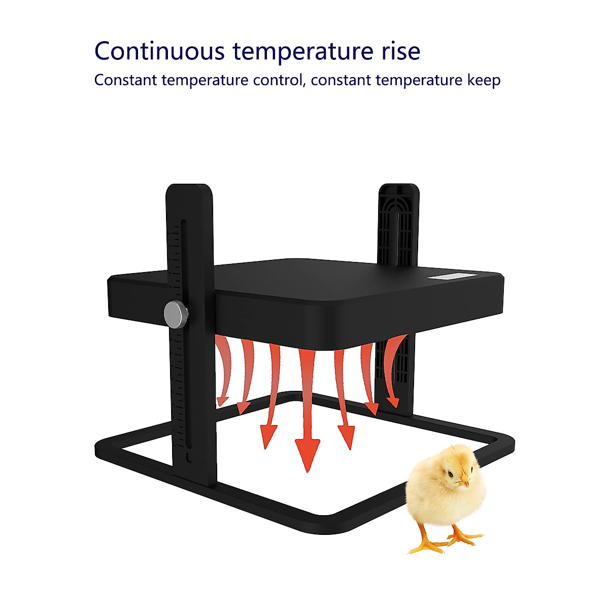 TRIOCOTTAGE Chick Brooder Heating Plate Chicken Coop Heater for Chicks Or Ducklings Warms Up to 15 Chicks